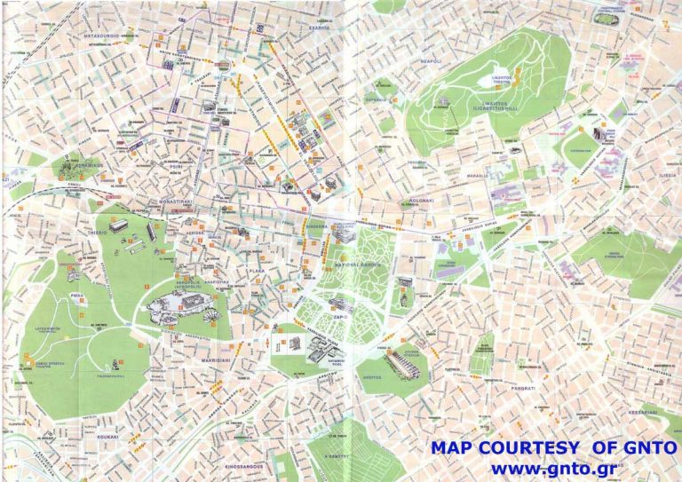 Where is Athens? Map of Athens Greece