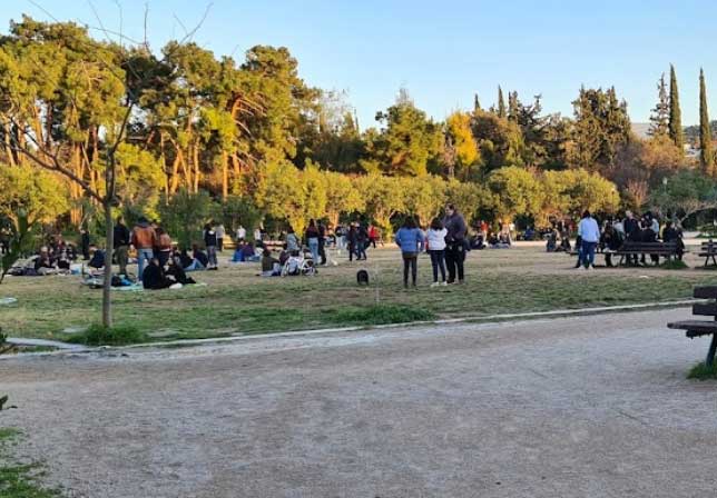 Pedion Areos, the recration garden of Athens