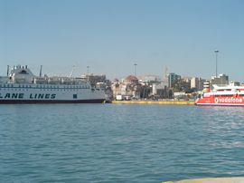 Port of Piraeus Greece