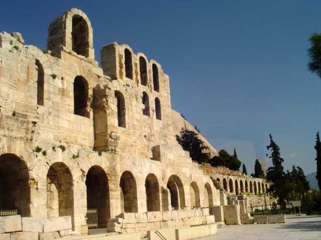 Odeon of Herodes Atticus in Athens