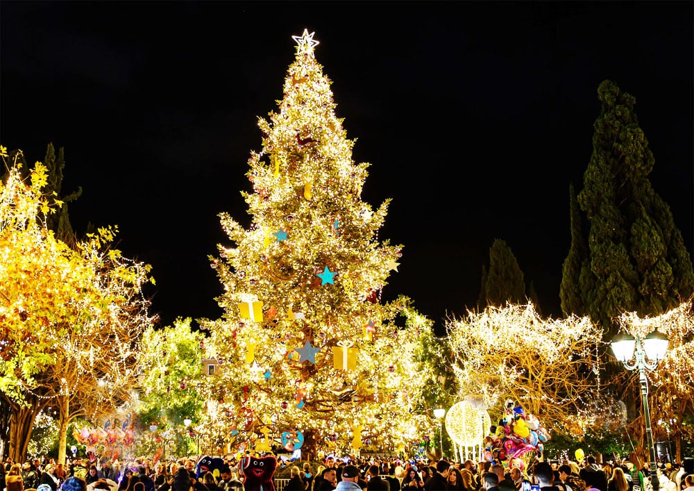 Christmas in Athens Greece 2023